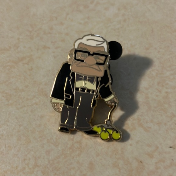 Disney | Accessories | 20 Pixars Up Carl Fredricksen Single Back Pin ...